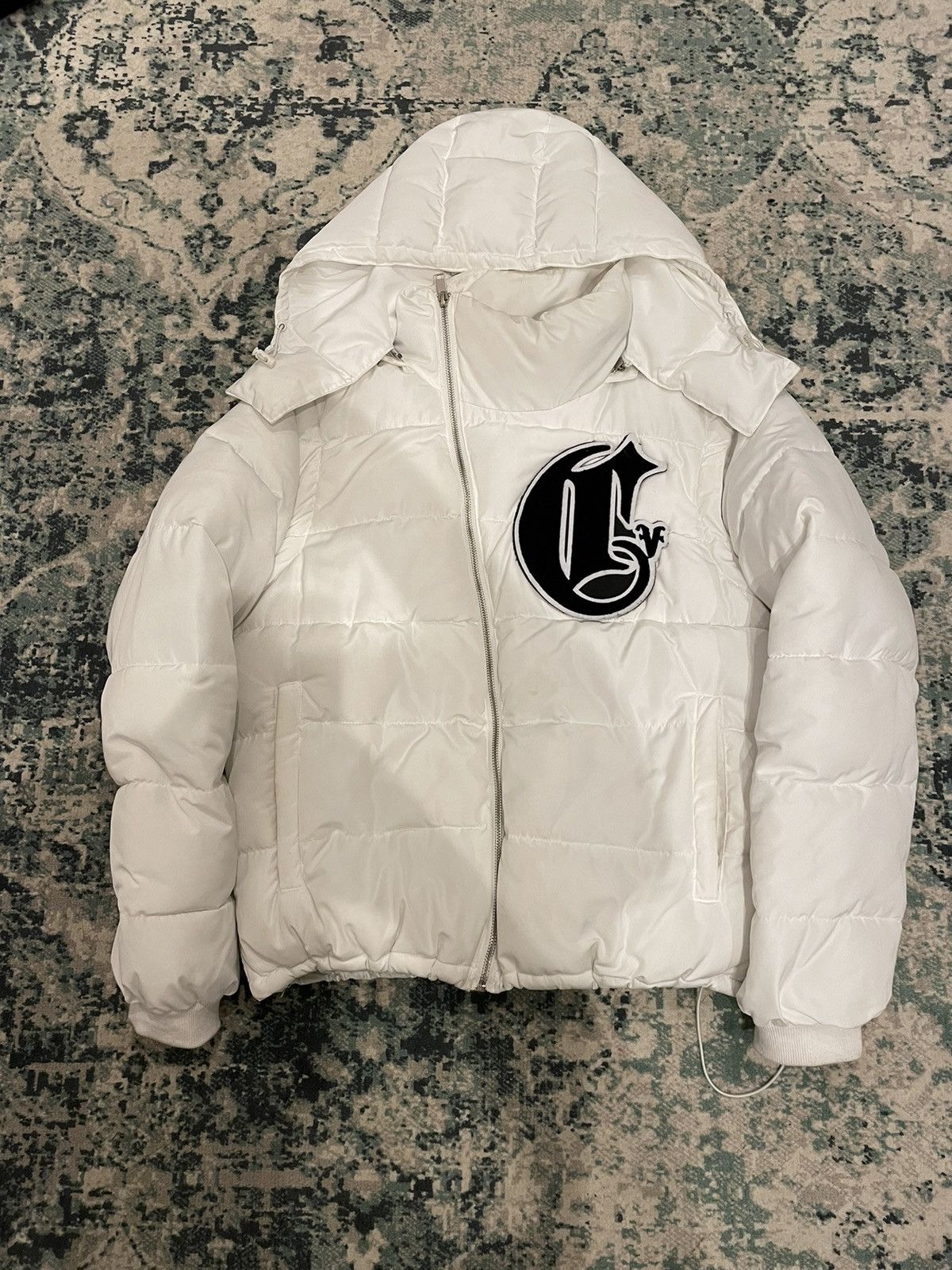 Vintage Corvidae White puffer jacket 3 in 1 | Grailed