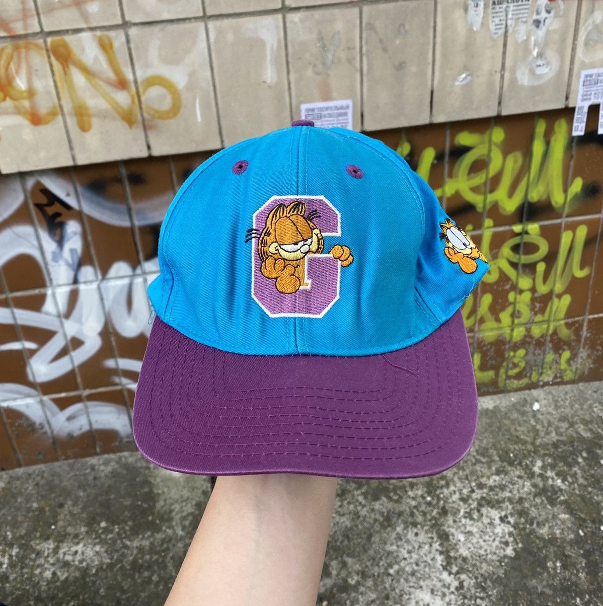 Vintage Vintage 90s Garfield Cap | Grailed