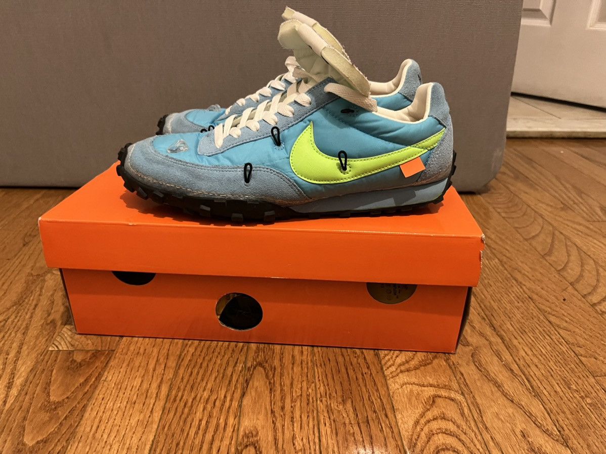 Nike Vivid Blue Nike Off White Waffle Racer | Grailed