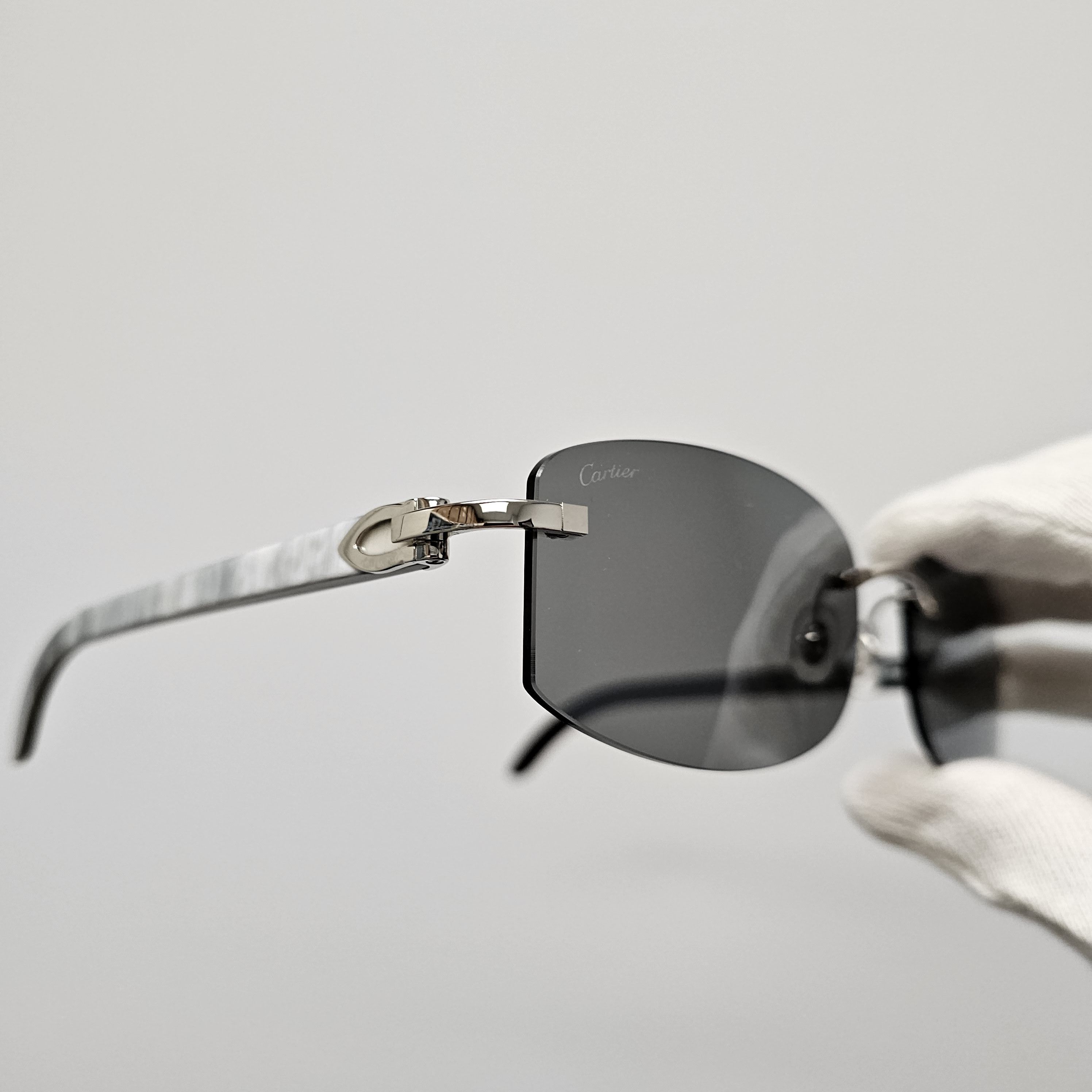 Cartier Cartier White Buffalo Horn Sunglasses (Buffs) | Grailed