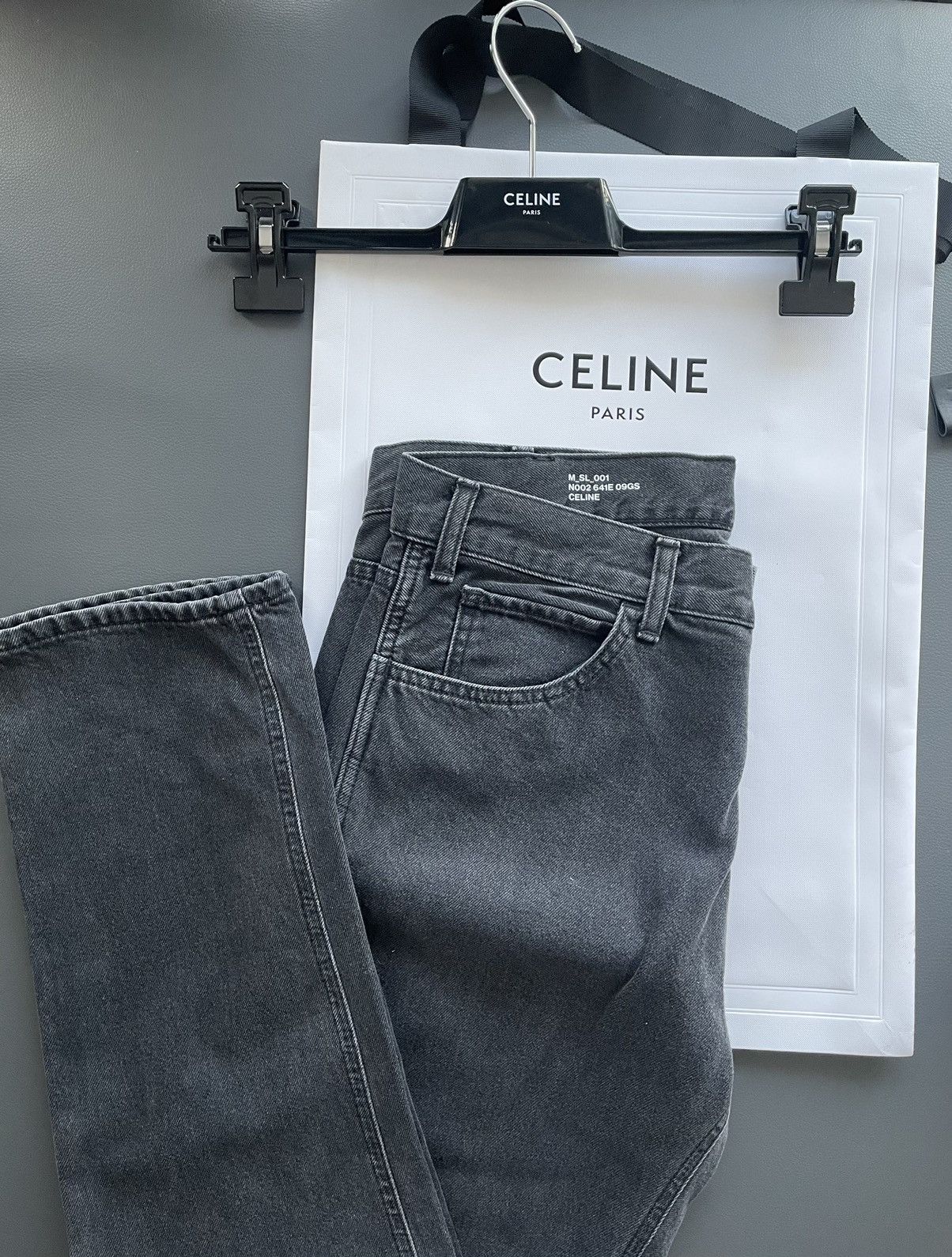 Celine Sold Out Super Rare Brand NEW HEDI Slimane 19FW Runway Denim ...