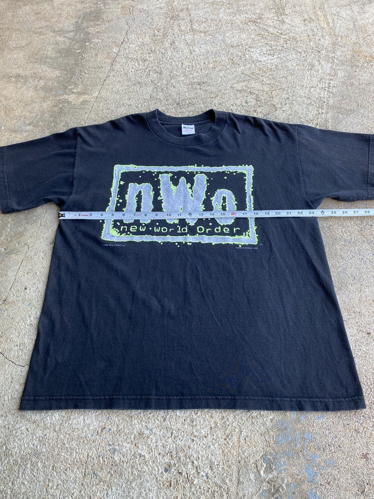 Vintage Vintage 90’s NWO Wrestling Logo Graphic T Shirt | Grailed