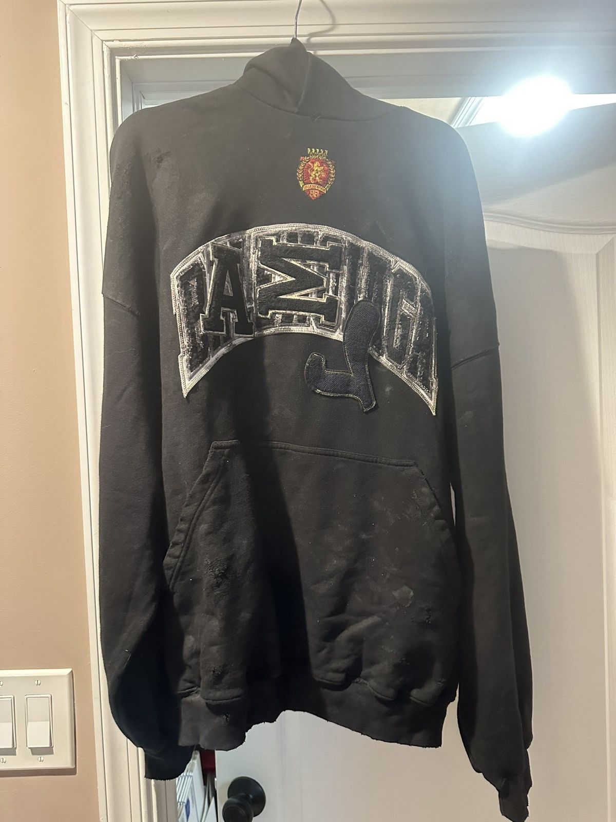 Balenciaga Balenciaga Skater Hoodie (Black) | Grailed
