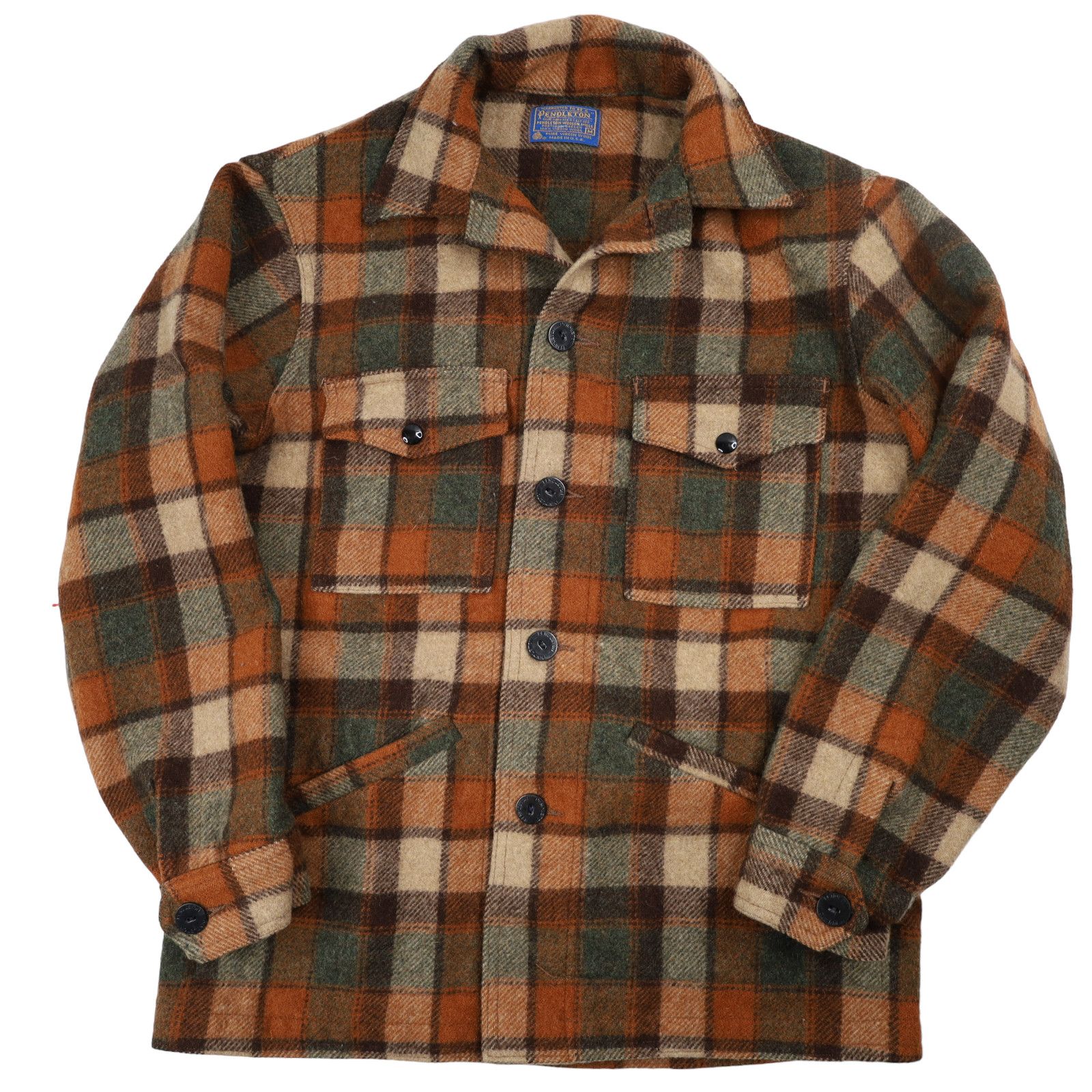 Vintage Vintage Pendleton Heavy Plaid Chore Coat | Grailed