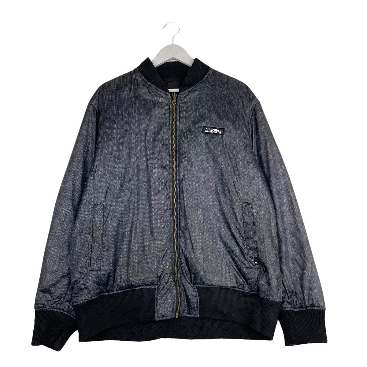 Streetwear 💥QUIKSILVER REVERSIBLE BOMBER JACKET | Grailed