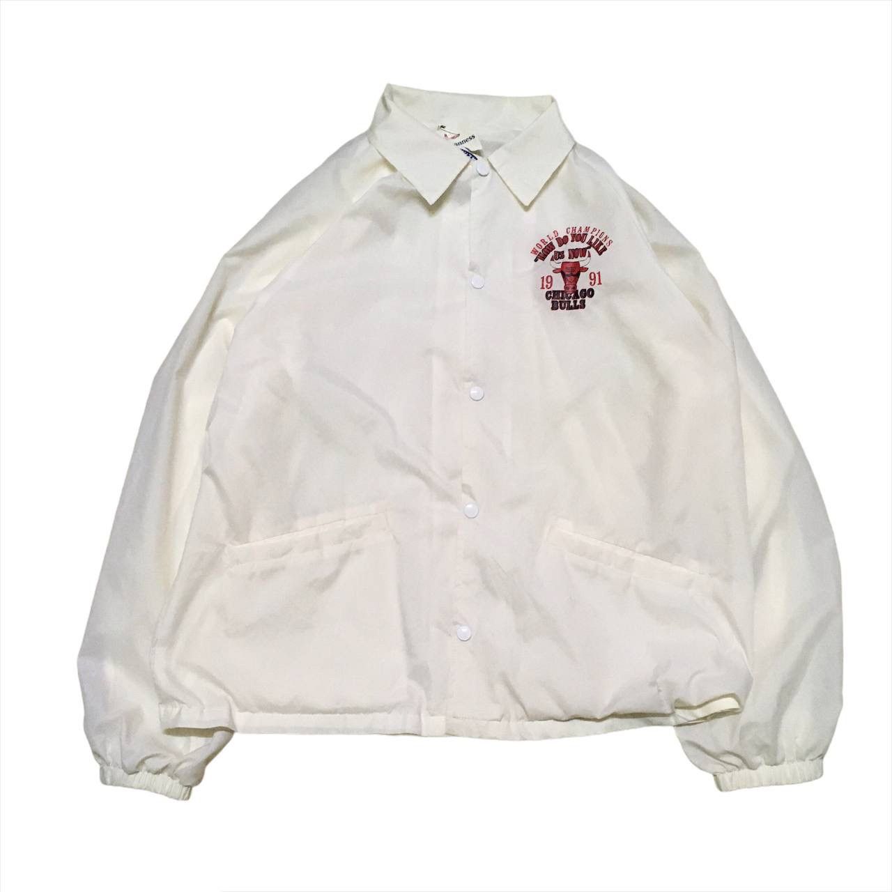 Vintage Vintage Chicago Bulls NBA Team Coach Jacket | Grailed