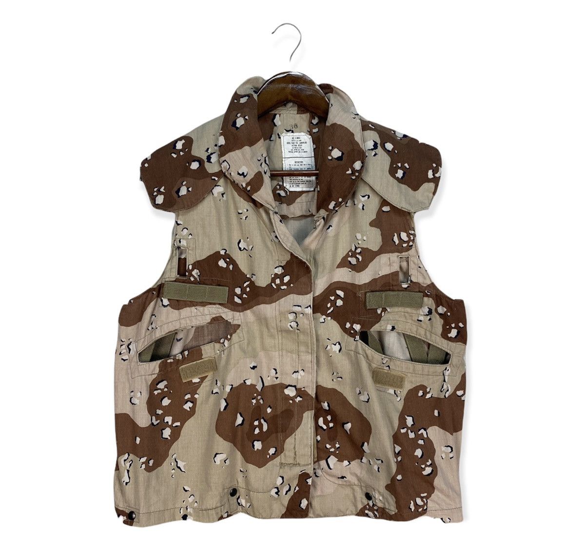 Vintage Vintage US Army Desert Storm PASGT Flak Vest Cover | Grailed