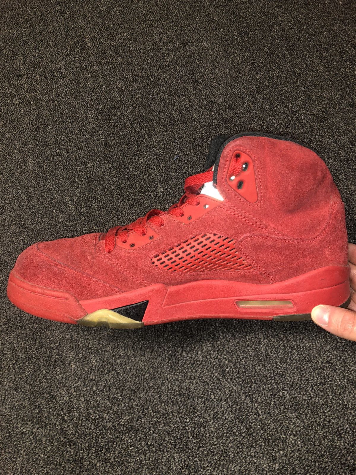 Jordan Brand Jordan 5 Retro Red Suede | Grailed