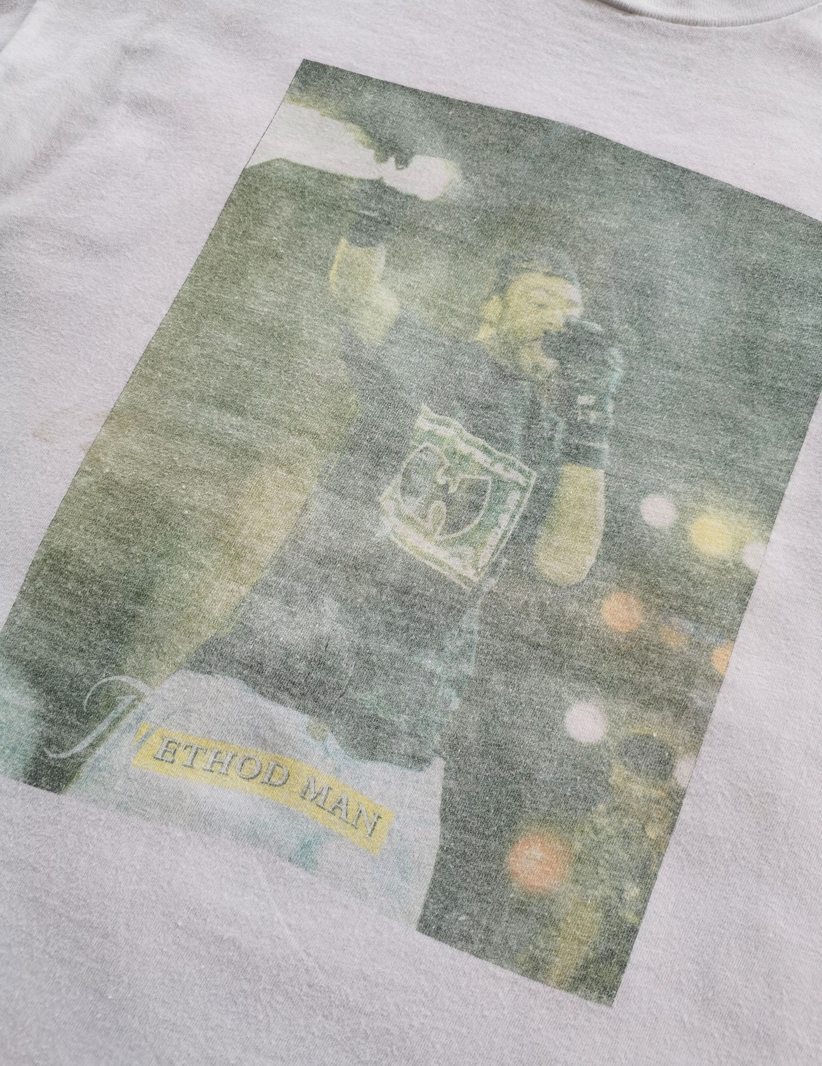 Rap Tees × Vintage × Wu-Tang Clan 90s Method Man Wu Tang Clan Hip Hop ...