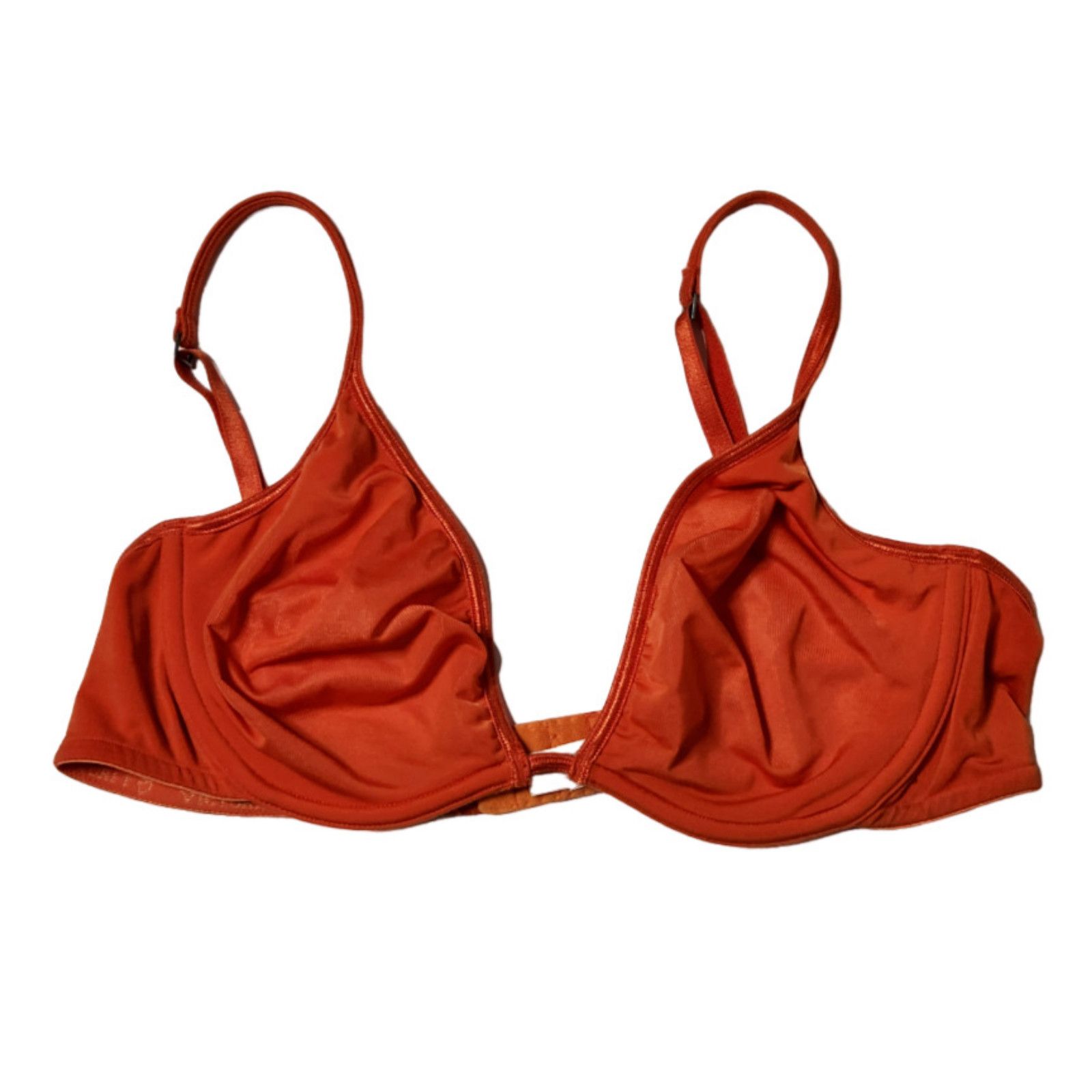 Victoria's Secret Victorias Secret 36C Underwired Unlined Bra Orange ...