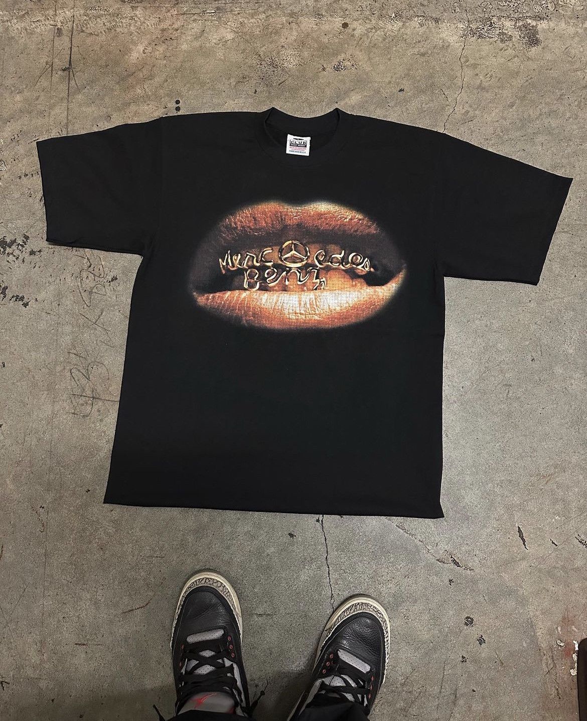 Streetwear × Vintage Benzo Mercedes Benz Tee Shirt | Grailed