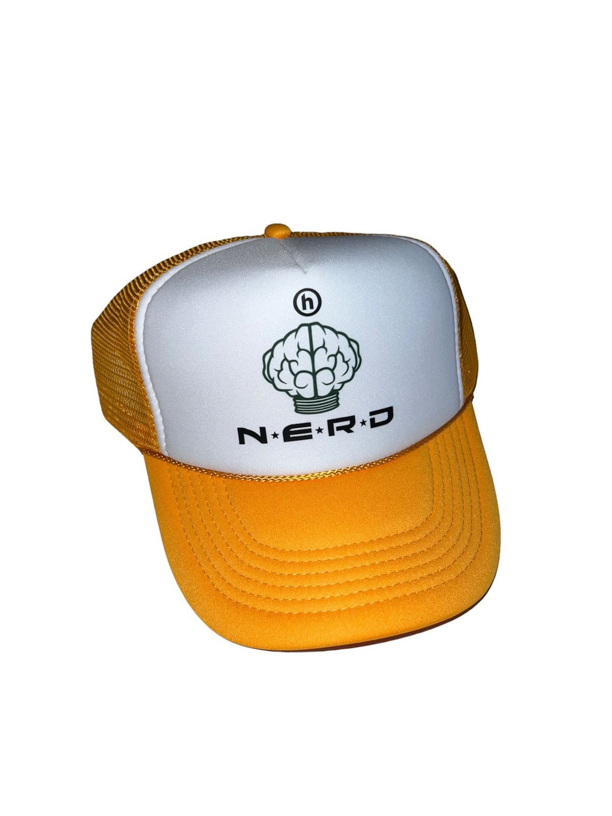Pharrell HIDDEN X N.E.R.D. Brain Trucker Hat | Grailed