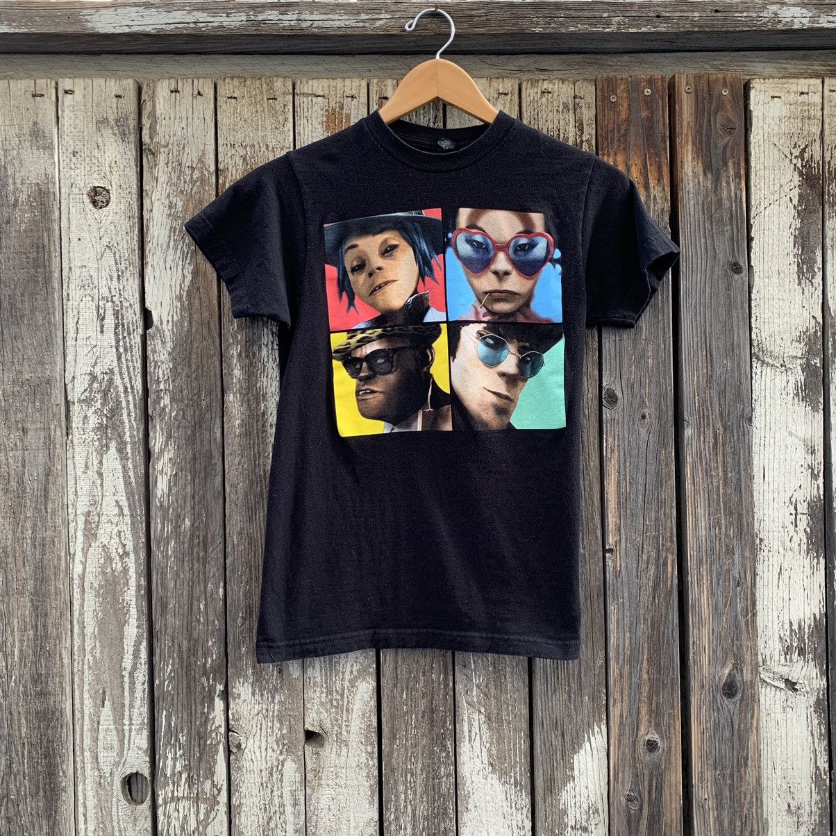 Band Tees Gorillaz Humanz Band Album Cover Officially Licensed T-Shirt ...