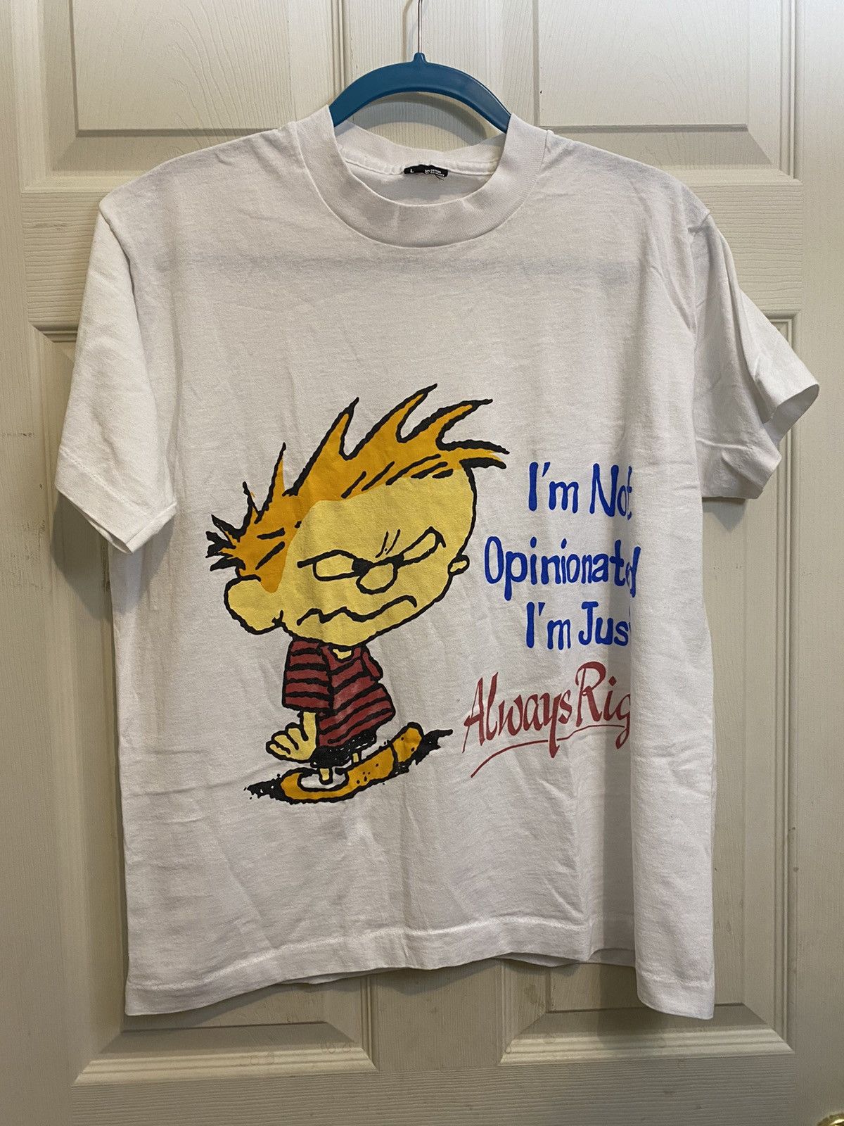 Cartoon Network × Vintage Vintage 90s Calvin and Hobbes Always Right ...