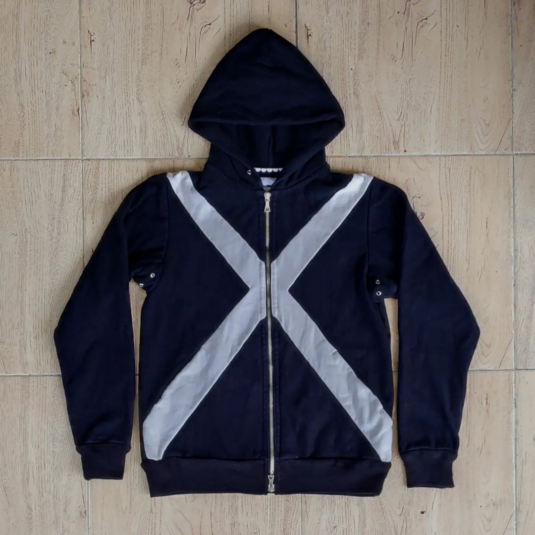 Kaws × Original Fake OriginalFake "X" Zipper Hoodie | Grailed