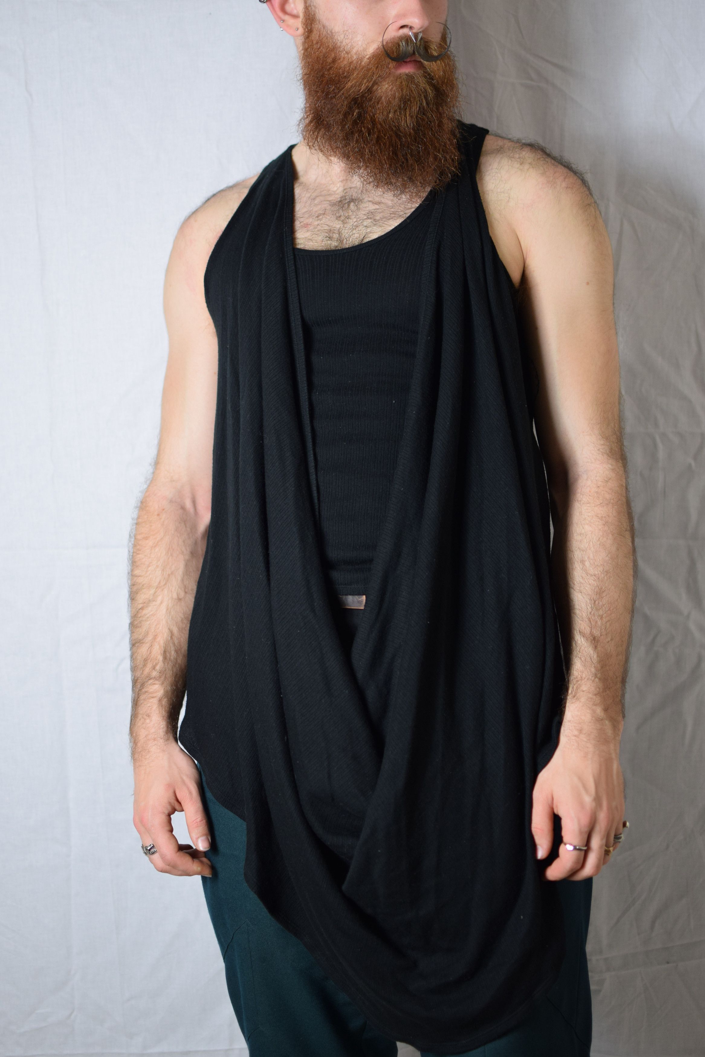 Julius FINAL DROP - Julius AW05 Thieves Drape Tank | Grailed