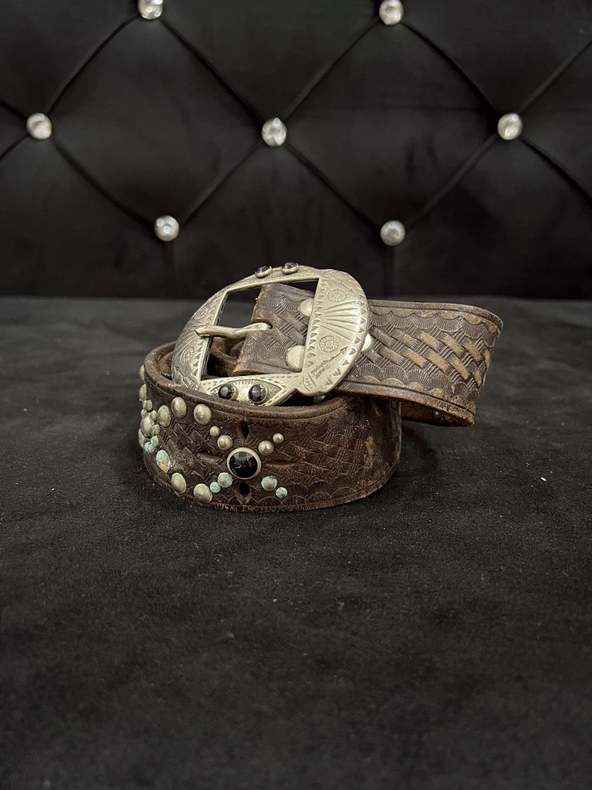 Leather Japanese Brand Seditionaries Leather Buckle Belt | Grailed
