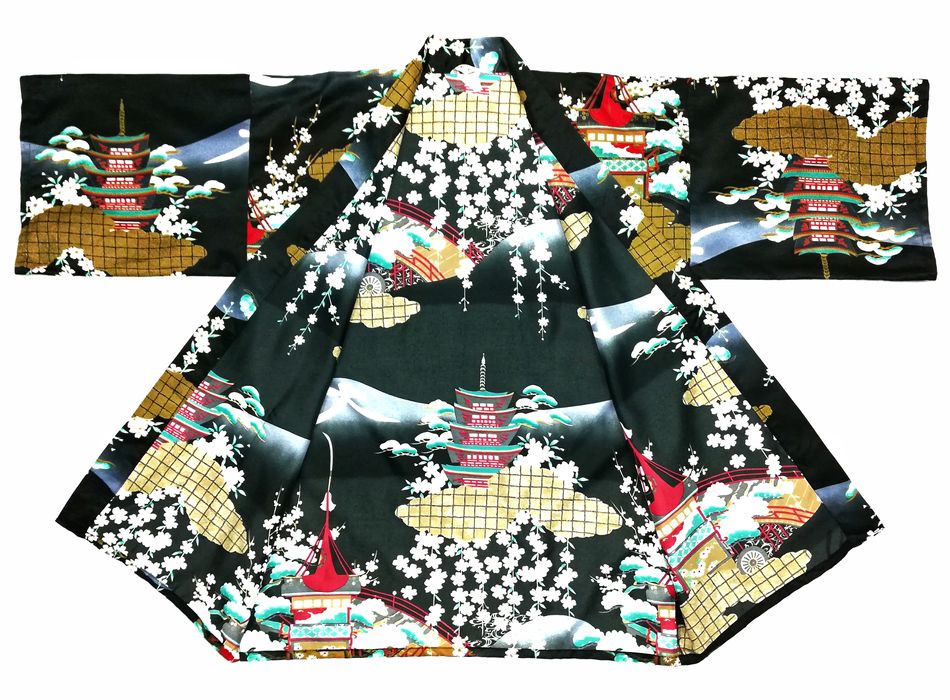 Japanese Brand 🔥Maruky Polyester Japanese kimono Boho Robe Classic🔥 ...