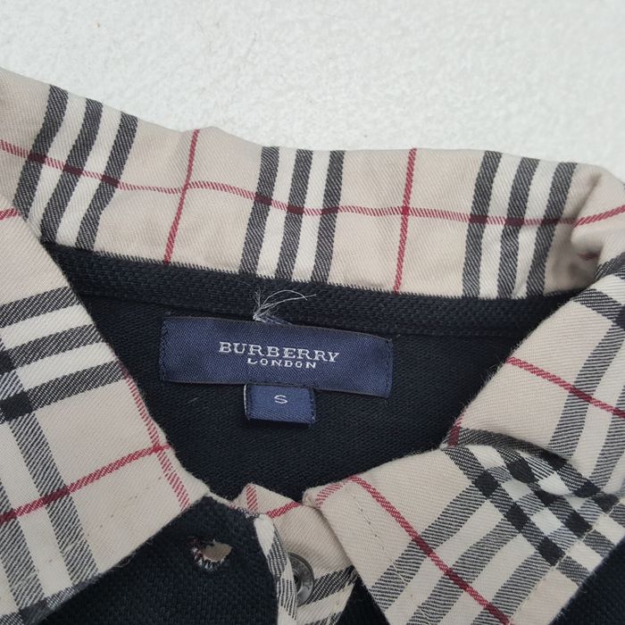 Vintage BURBERRY LONDON Small Logo Design Polos | Grailed
