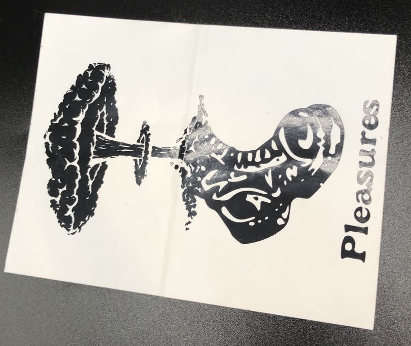 Stickers Pleasures Nuke Boot Sticker | Grailed