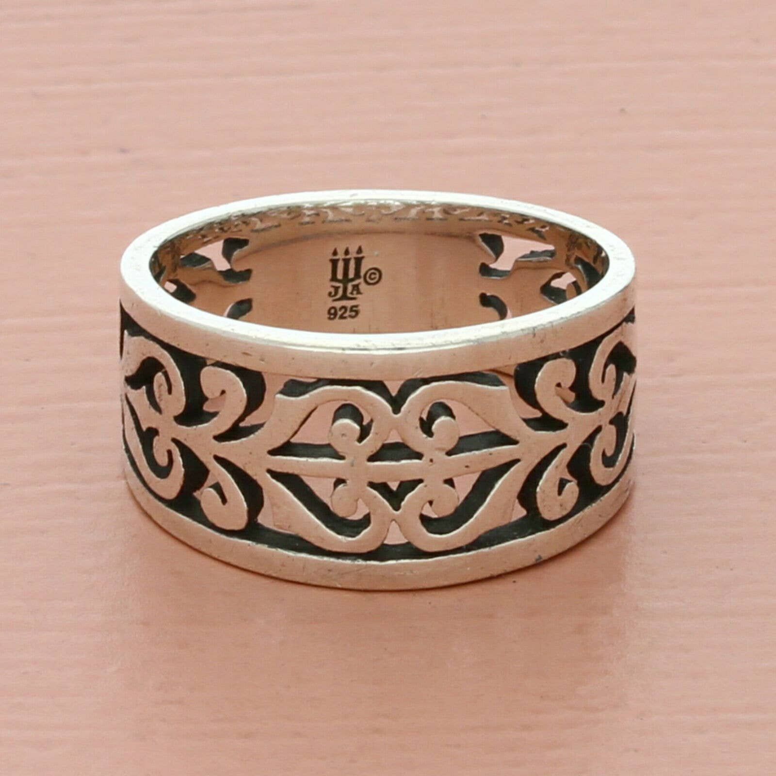 Sterling Silver × Vintage james avery sterling silver adoree scroll ...