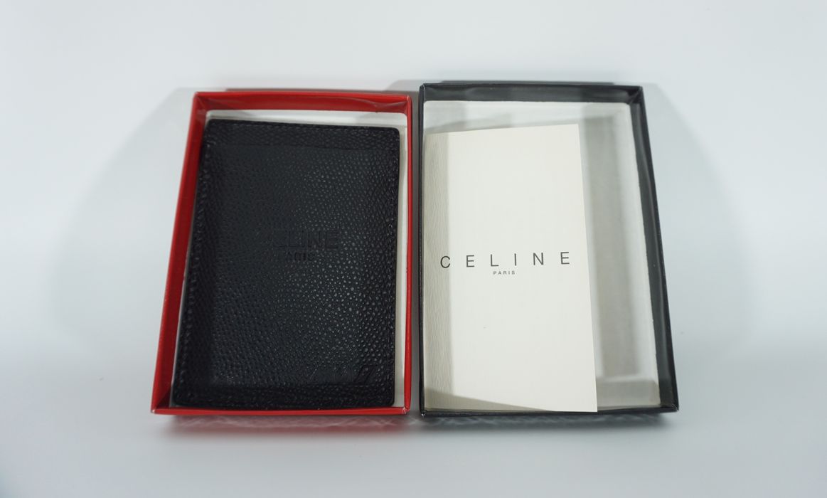 Celine Celine Paris x ANA Leather Red Card Holder Made in Italy | Grailed
