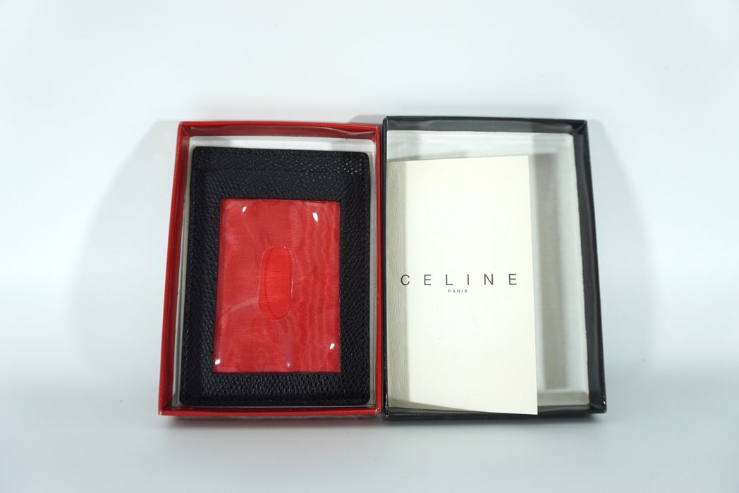 Celine Celine Paris x ANA Leather Red Card Holder Made in Italy | Grailed