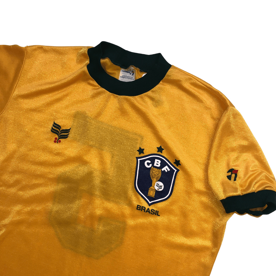 Topperz Brazil MATCH ISSUE 1981/1982 Topper Football Shirt | Grailed