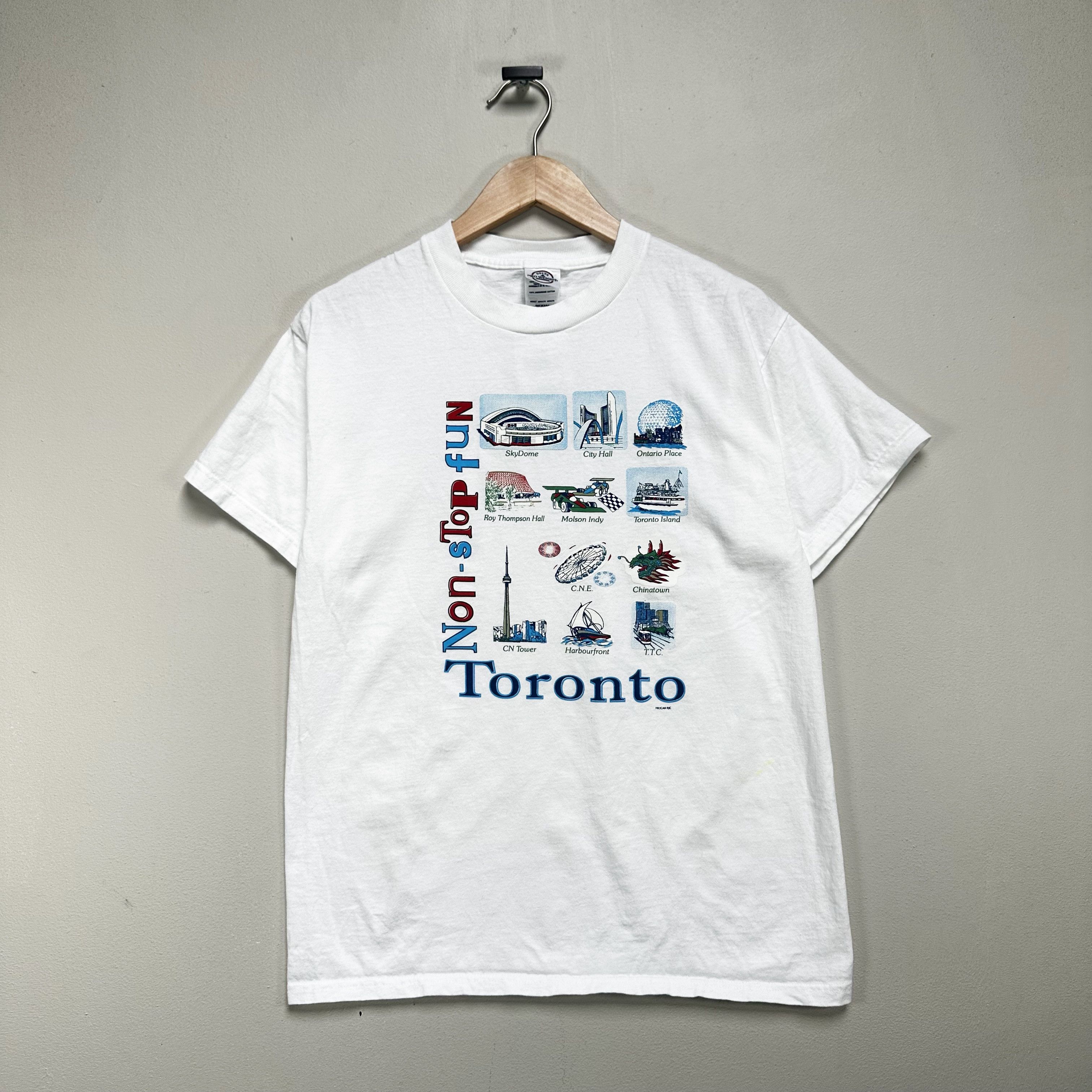 Streetwear Vintage Toronto Skydome Ontario Place Tourist Tee | Grailed