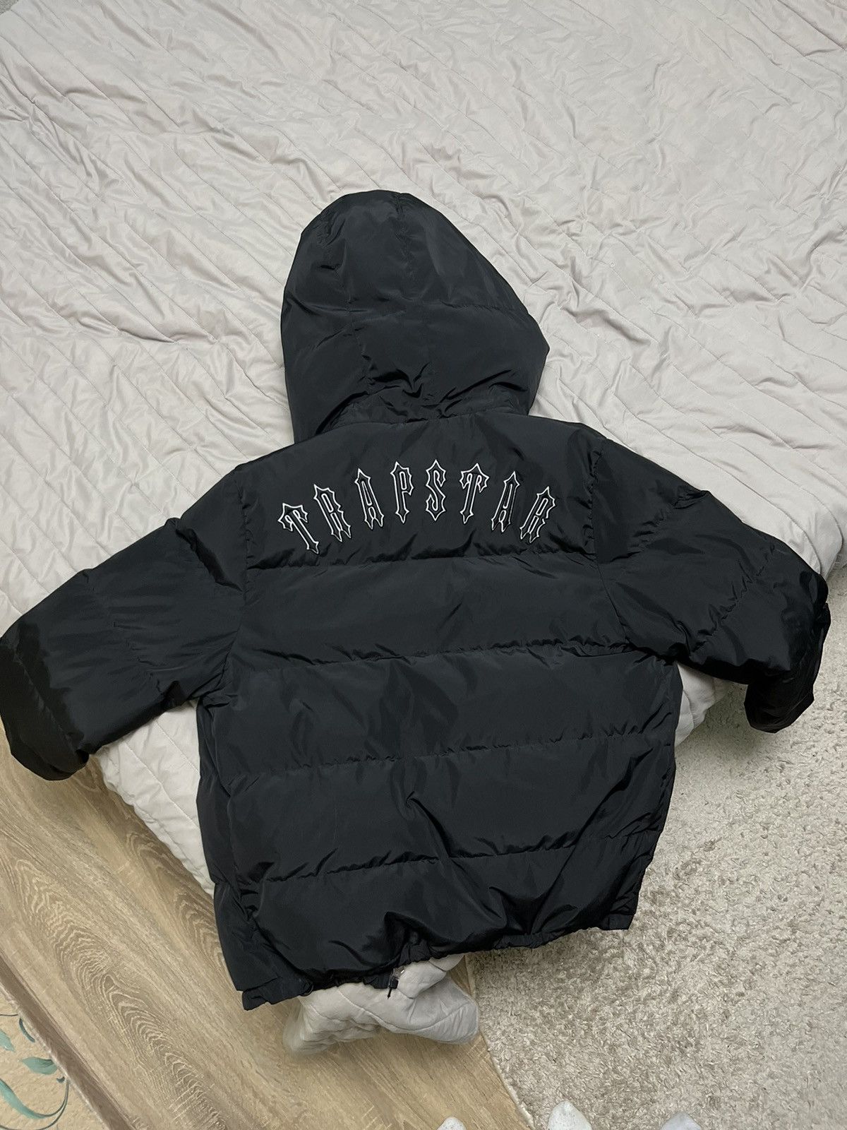 Trapstar London Trapstar London Puffer hooded Back Big Logo | Grailed