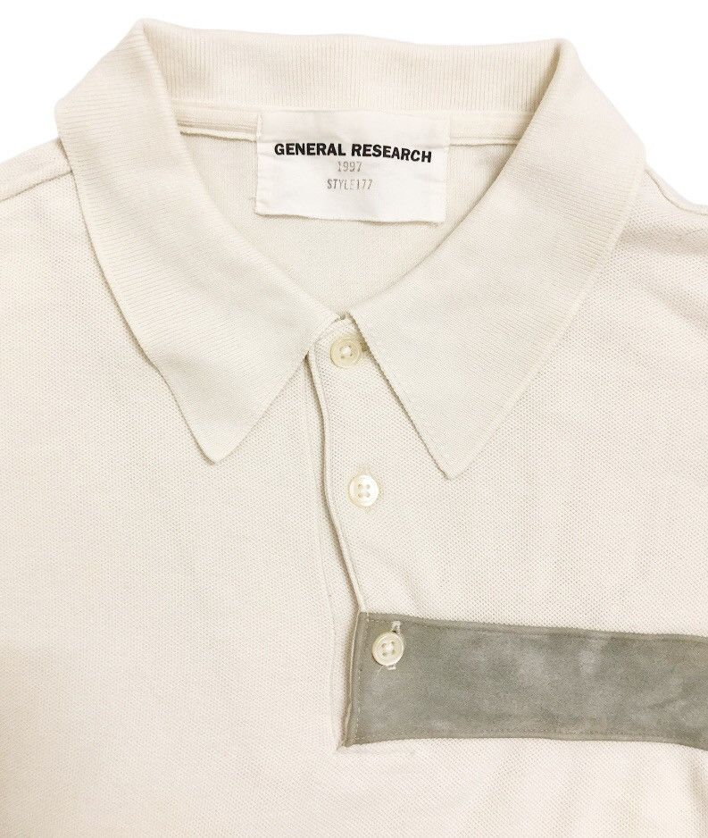 General Research 🔥Archive🔥OG 1997 Polo with Leather Stripe | Grailed