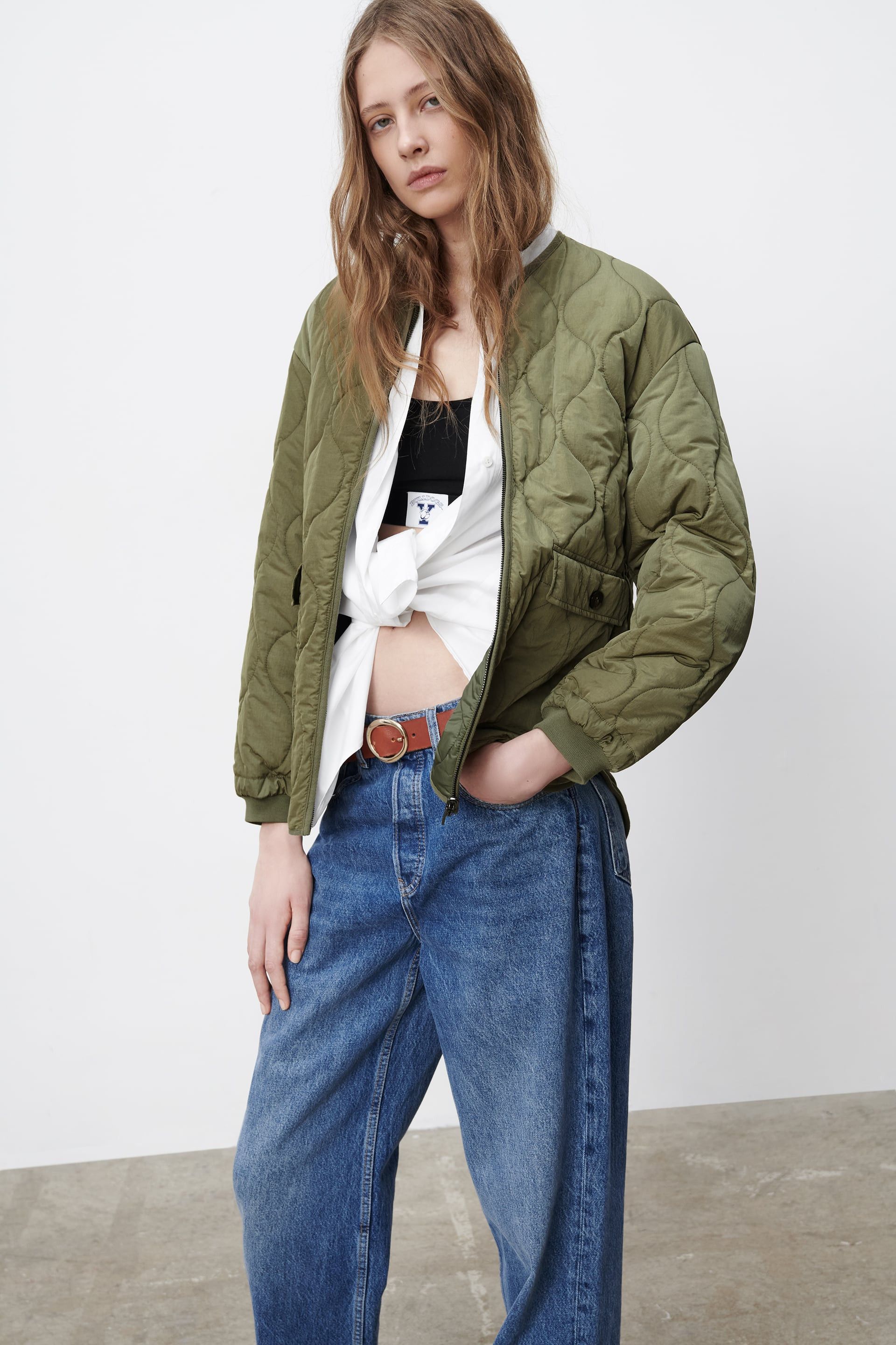 Zara ZARA Reversible Quilted jacket fashion | Grailed