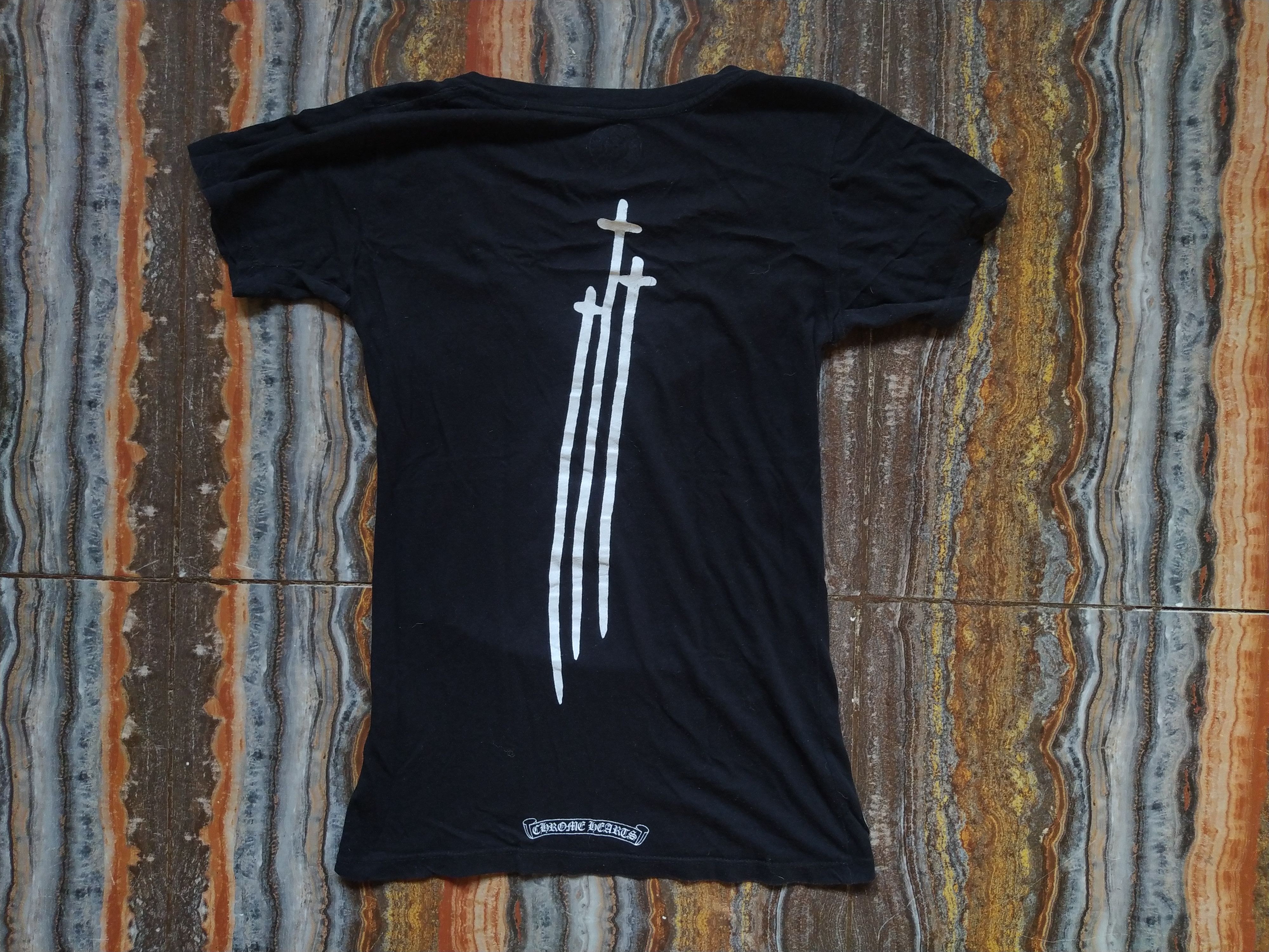 Chrome Hearts RARE CHROME HEARTS MULTIPLE CROSS CEMETERY SWORD | Grailed