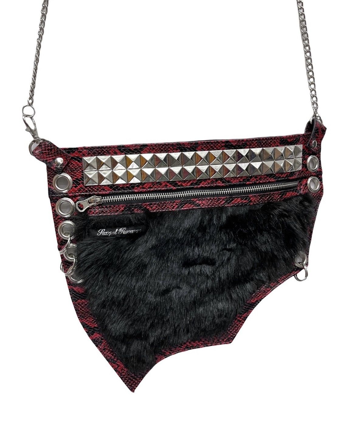 Japanese Brand Sexpot Revenge Studded Snake Skin Bat Bag | Grailed