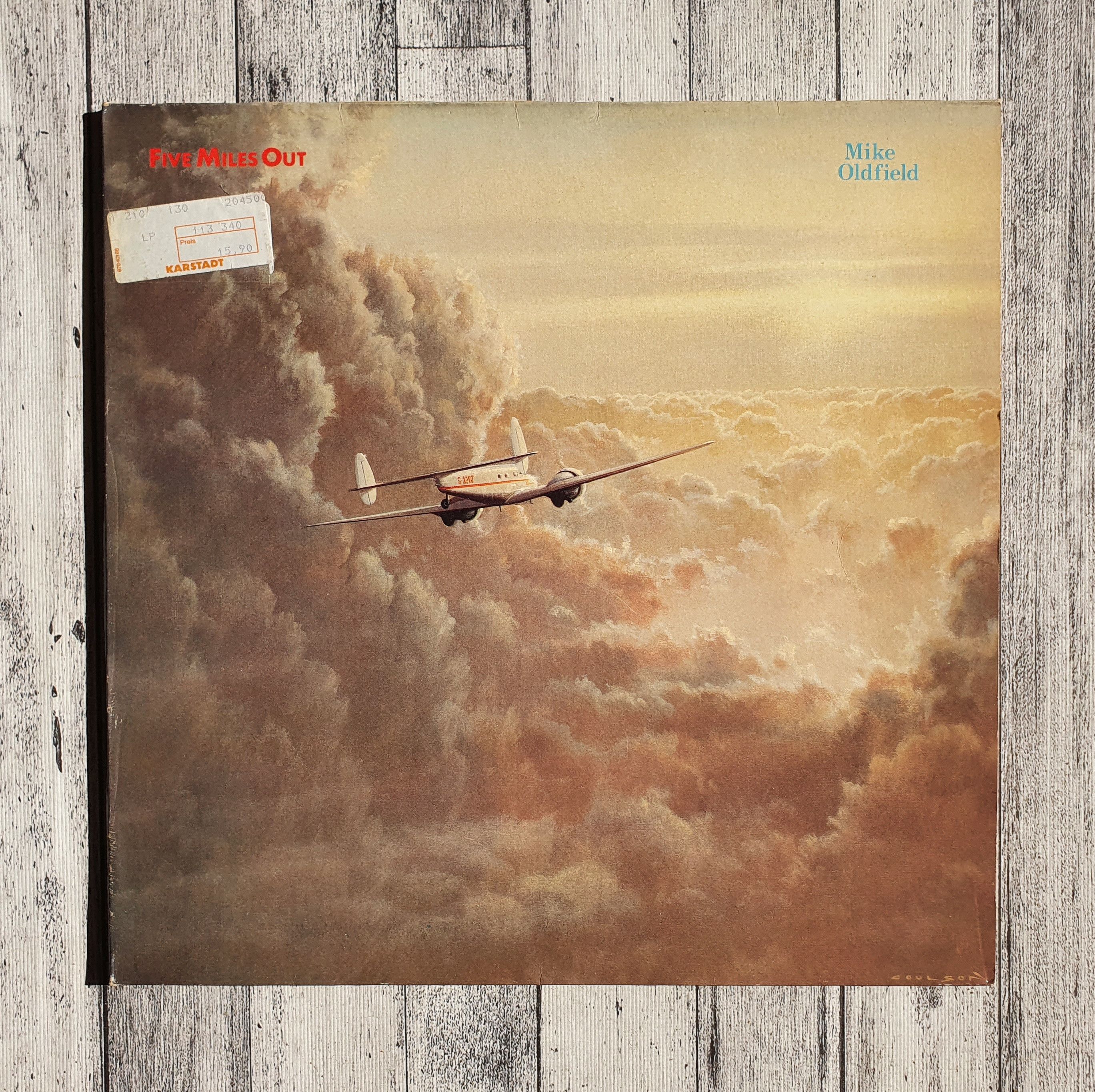 Vintage Mike Oldfield Five Miles Out Vinyl LP 12 | Grailed
