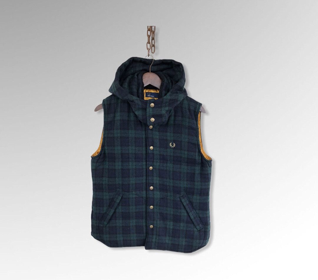 Fred Perry Fred Perry Plaid Tartan Vest | Grailed