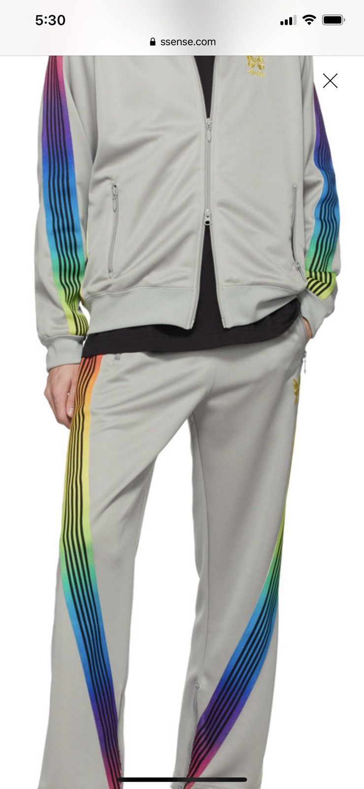 Needles Needles X AWGE full tracksuit | Grailed