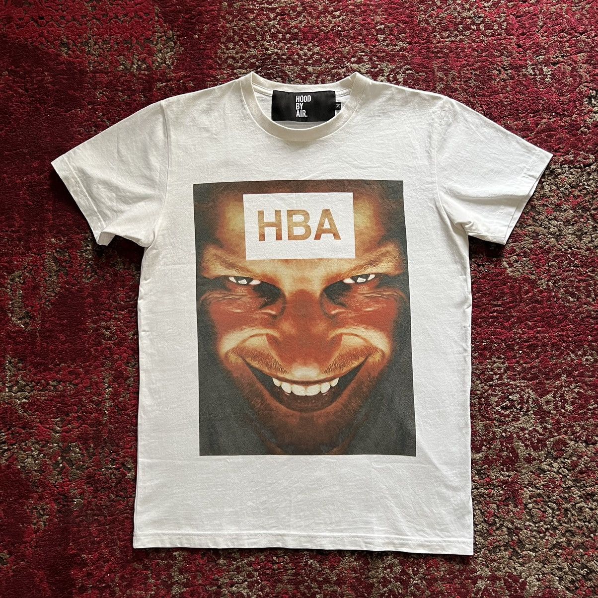 Hood By Air HBA Aphex Twin t shirt | Grailed