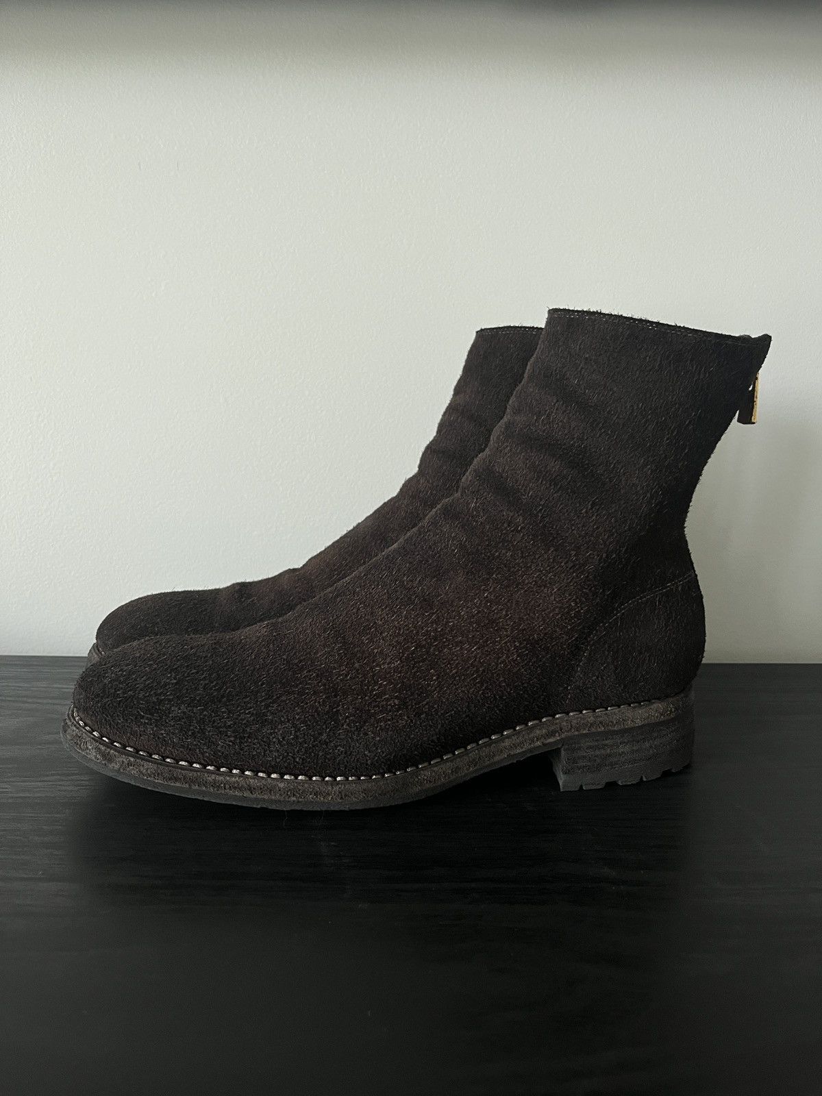 Guidi × Undercover Guidi x Undercover ‘996V’ Back Zip Boots | Grailed