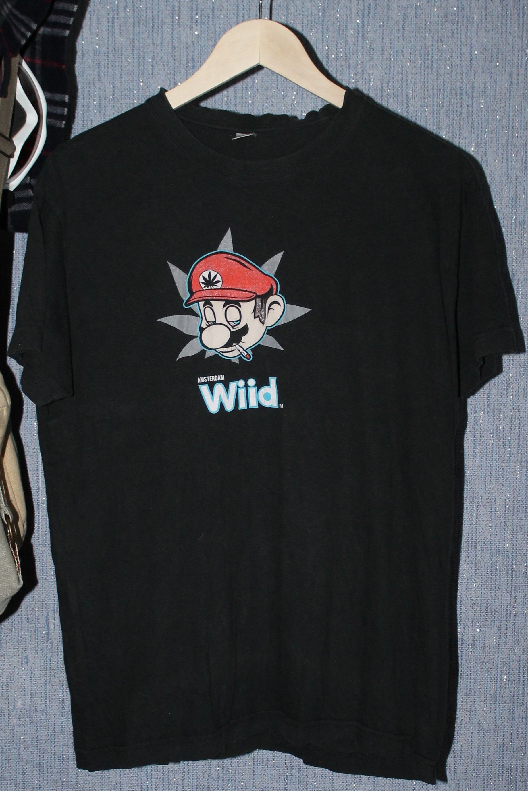 Nintendo × Streetwear × Vintage Vintage Super Mario Wiid weed marijuana ...