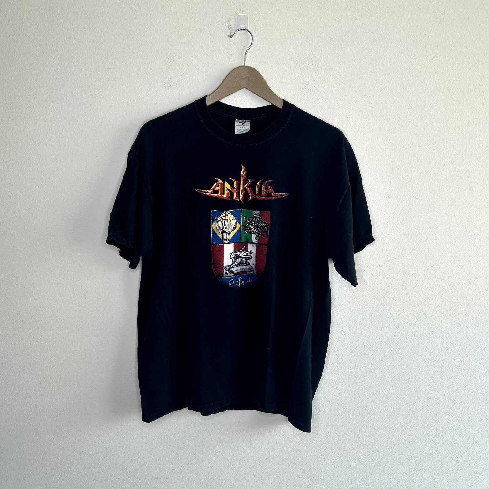 Vintage Ankla Steep Trails Band T-shirt | Grailed