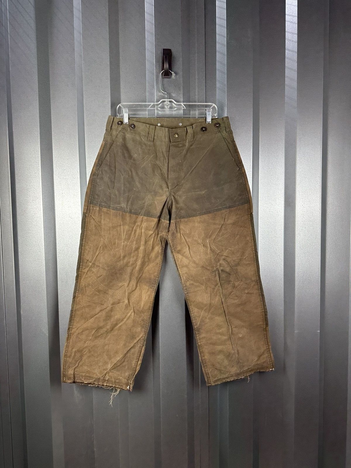 Filson × Vintage Vintage Filson Shelter Cloth Double Knee Waxed Cotton ...