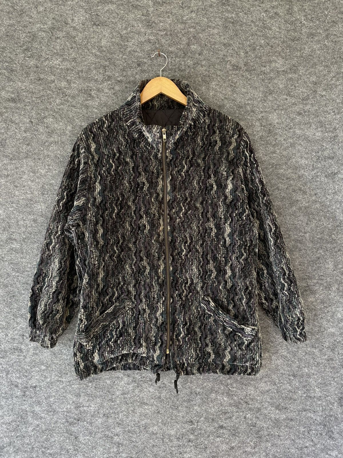 Vintage VINTAGE JAPANESE ZIPPER JACKET | Grailed