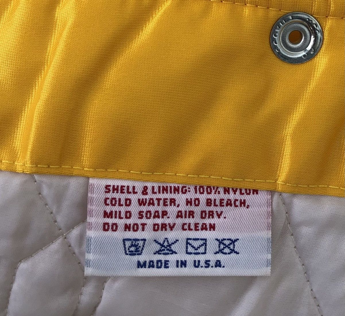 Vintage 🔥Vintage Game Sportswear Ltd Chicago Yellow Varsity Jacket ...