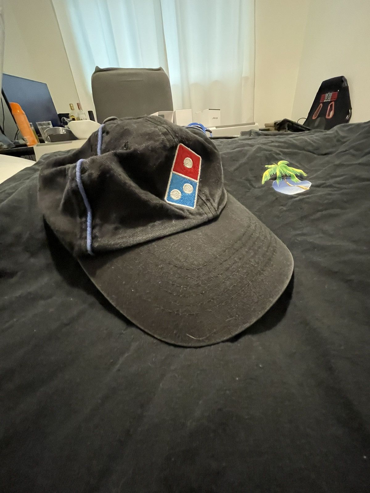 Streetwear × Vintage Vintage Dominos pizza hat | Grailed