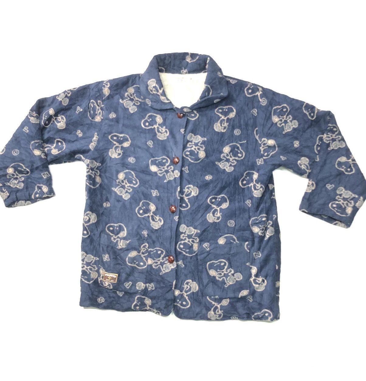 Peanuts × Vintage VINTAGE PEANUT SNOOPY FLEECE JACKET | Grailed