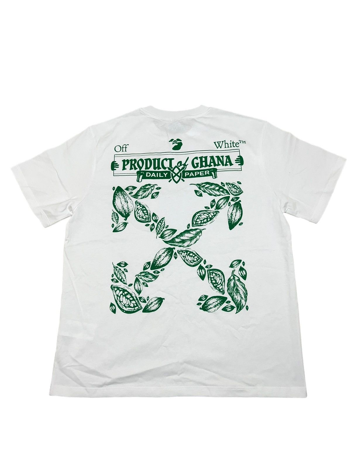 Daily Paper × Off-White Off White x Daily Paper "Product Of Ghana" Tee ...