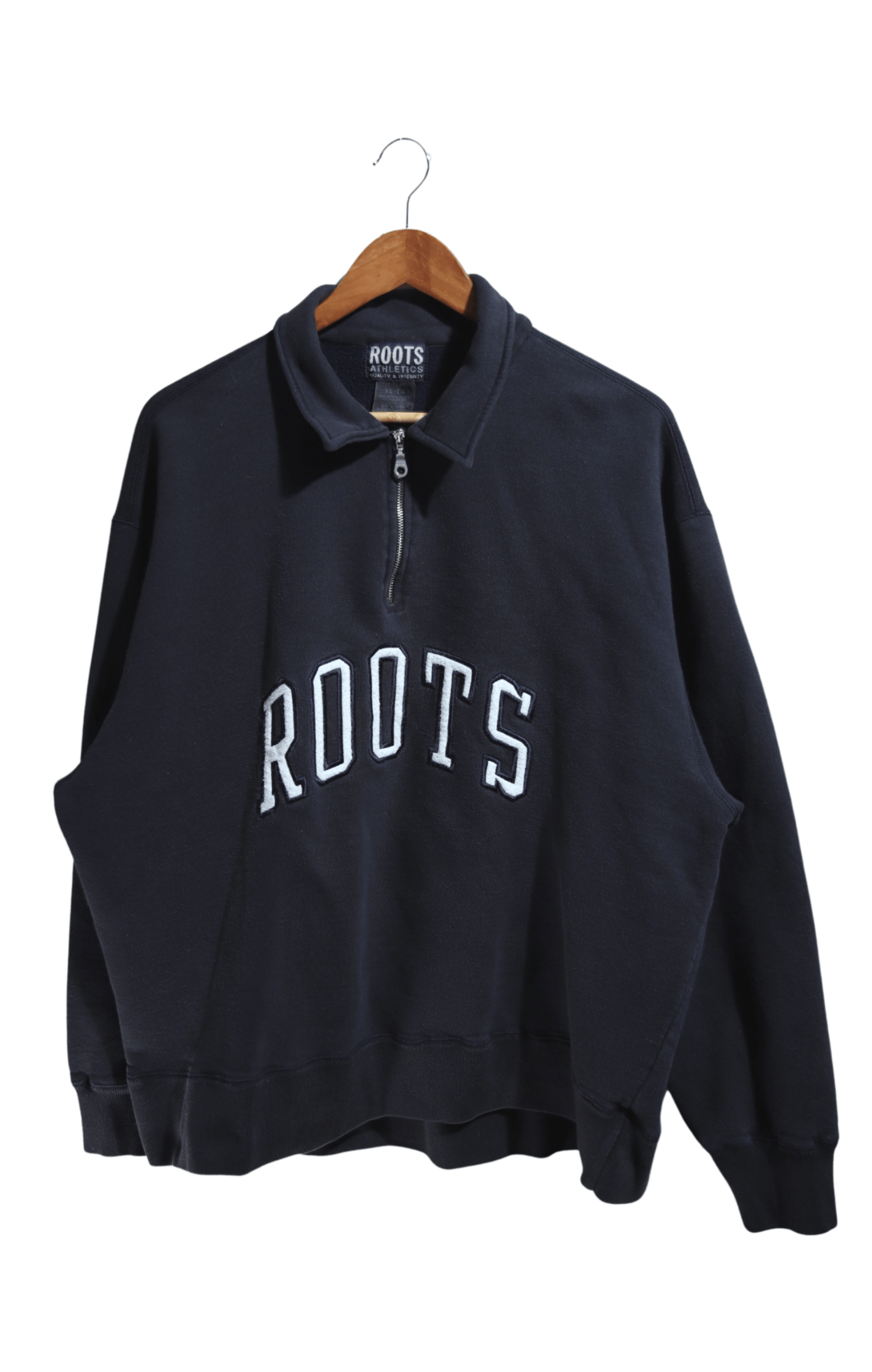 Roots × Vintage ROOTS - Half Zip Vintage Sweater | Grailed
