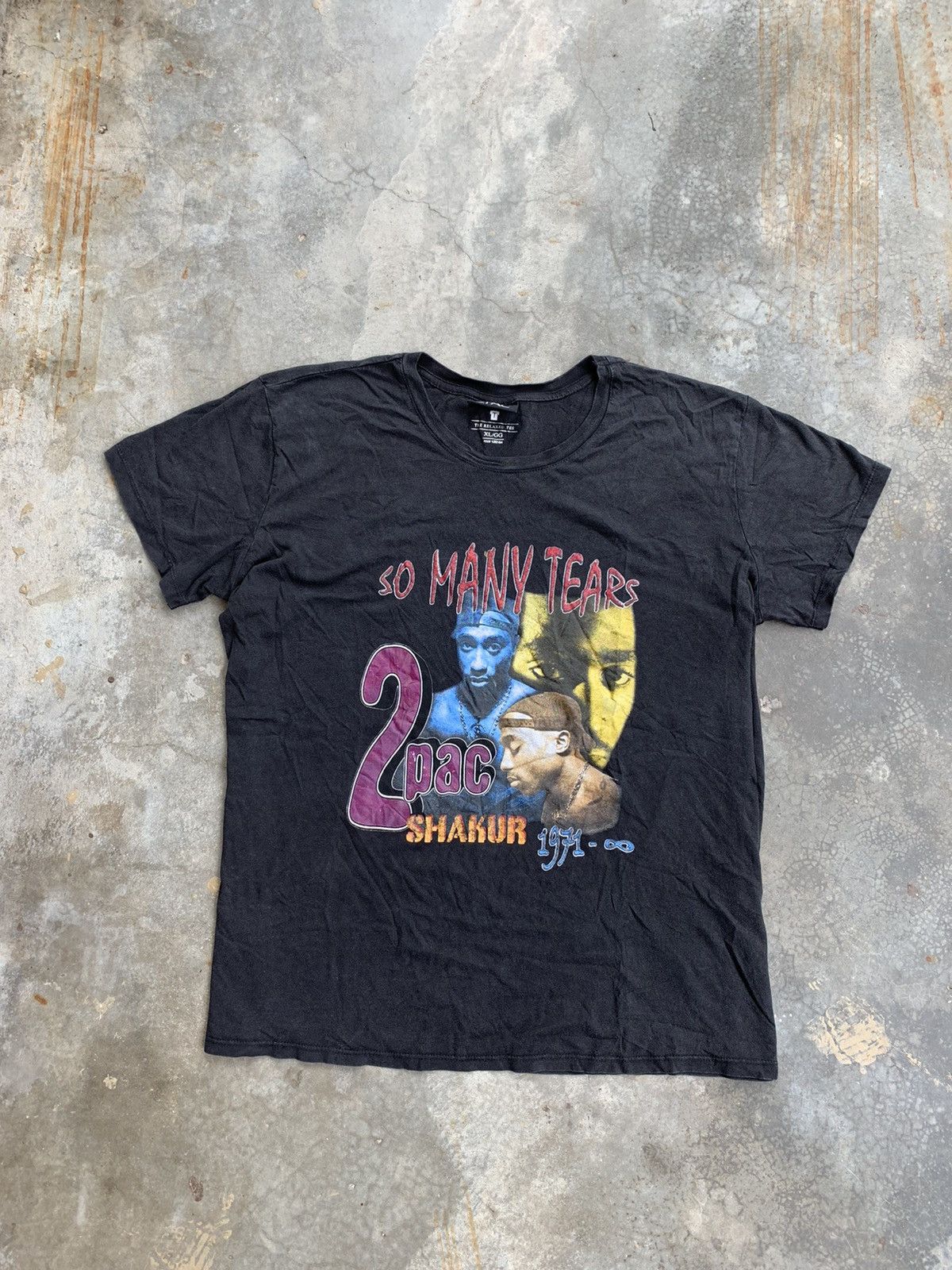 Rap Tees 2pac Tupac Shakur So Many Tears Rap Tshirt | Grailed