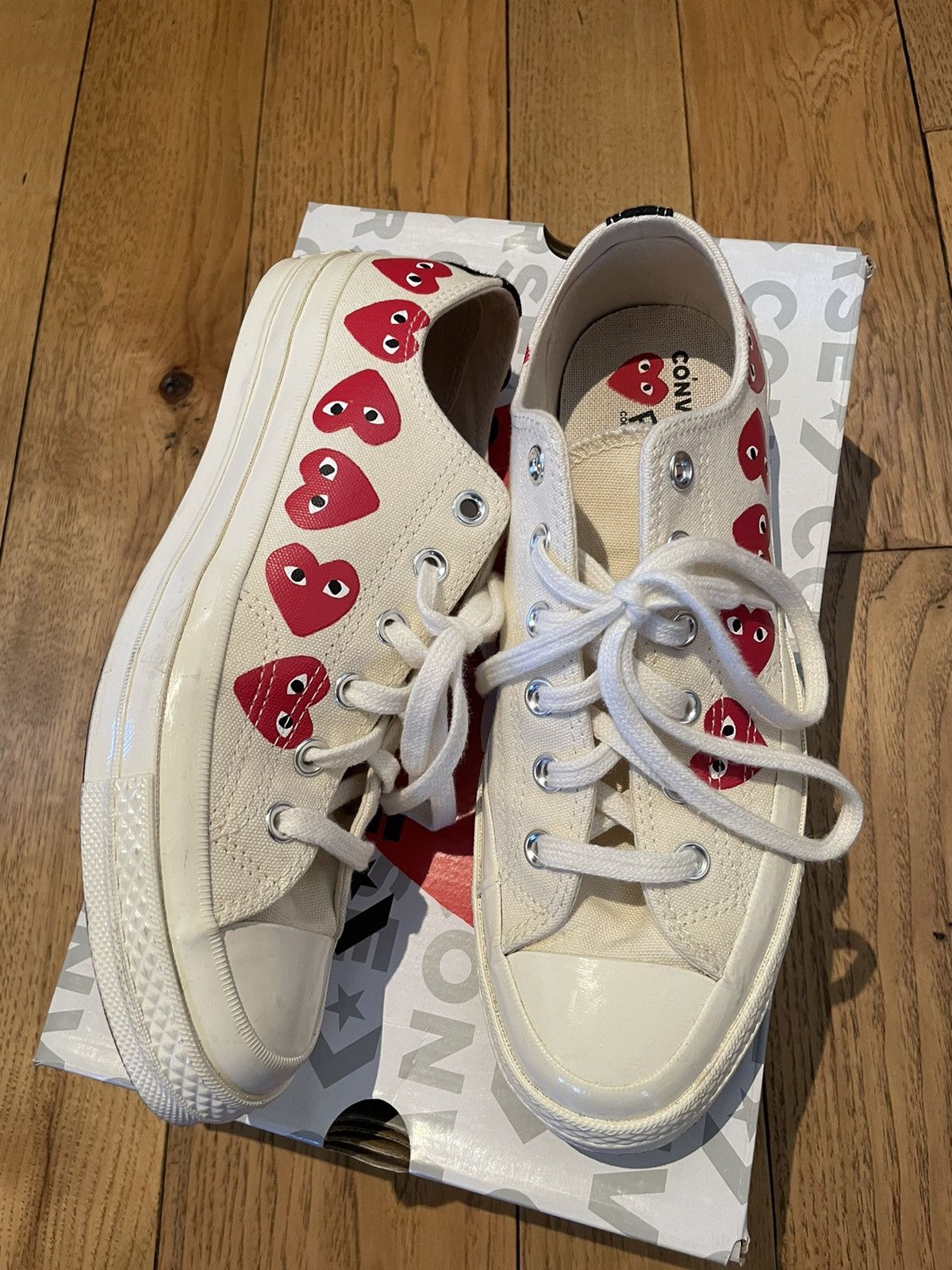 Comme des Garcons × Converse Converse Chuck Taylor CDG Multi Heart ...